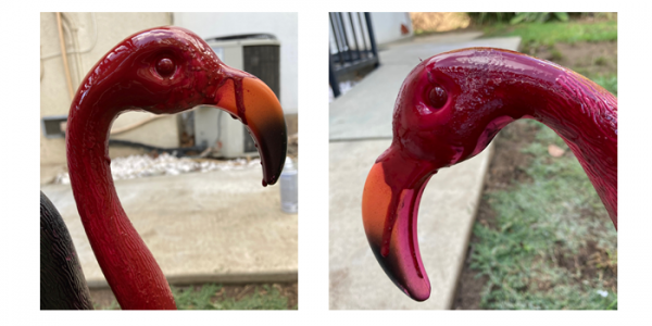 We Made Garden Flamingos into Vultures - Halloween Alliance