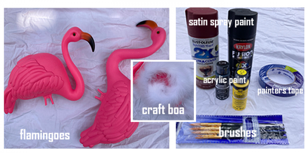 We Made Garden Flamingos into Vultures - Halloween Alliance